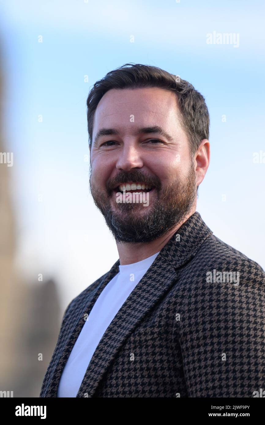 Martin Compston at the Waterfront Cinema in Greenock ahead of the ...