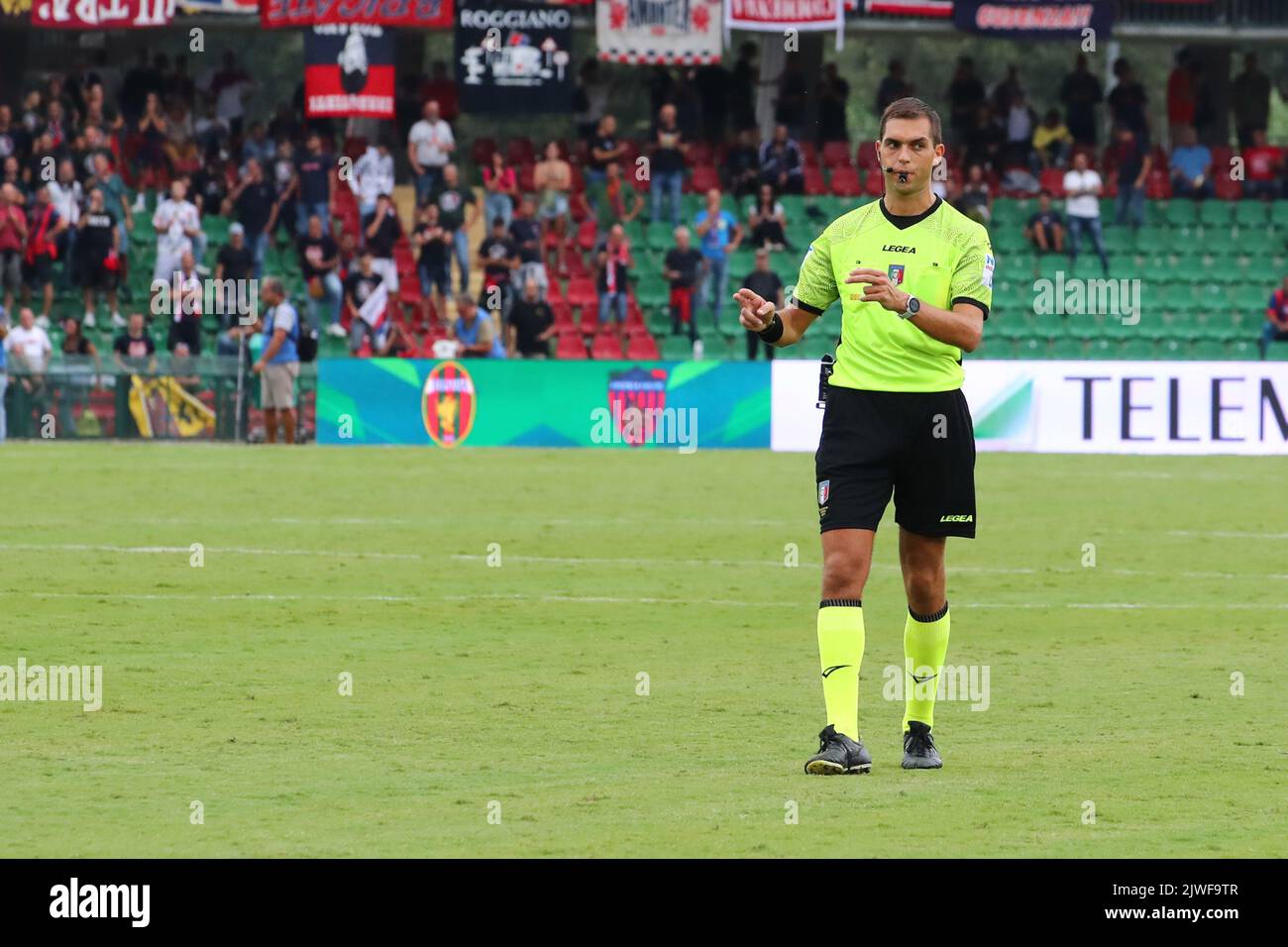 Libero Liberati stadium, Terni, Italy, September 03, 2022, referee ...