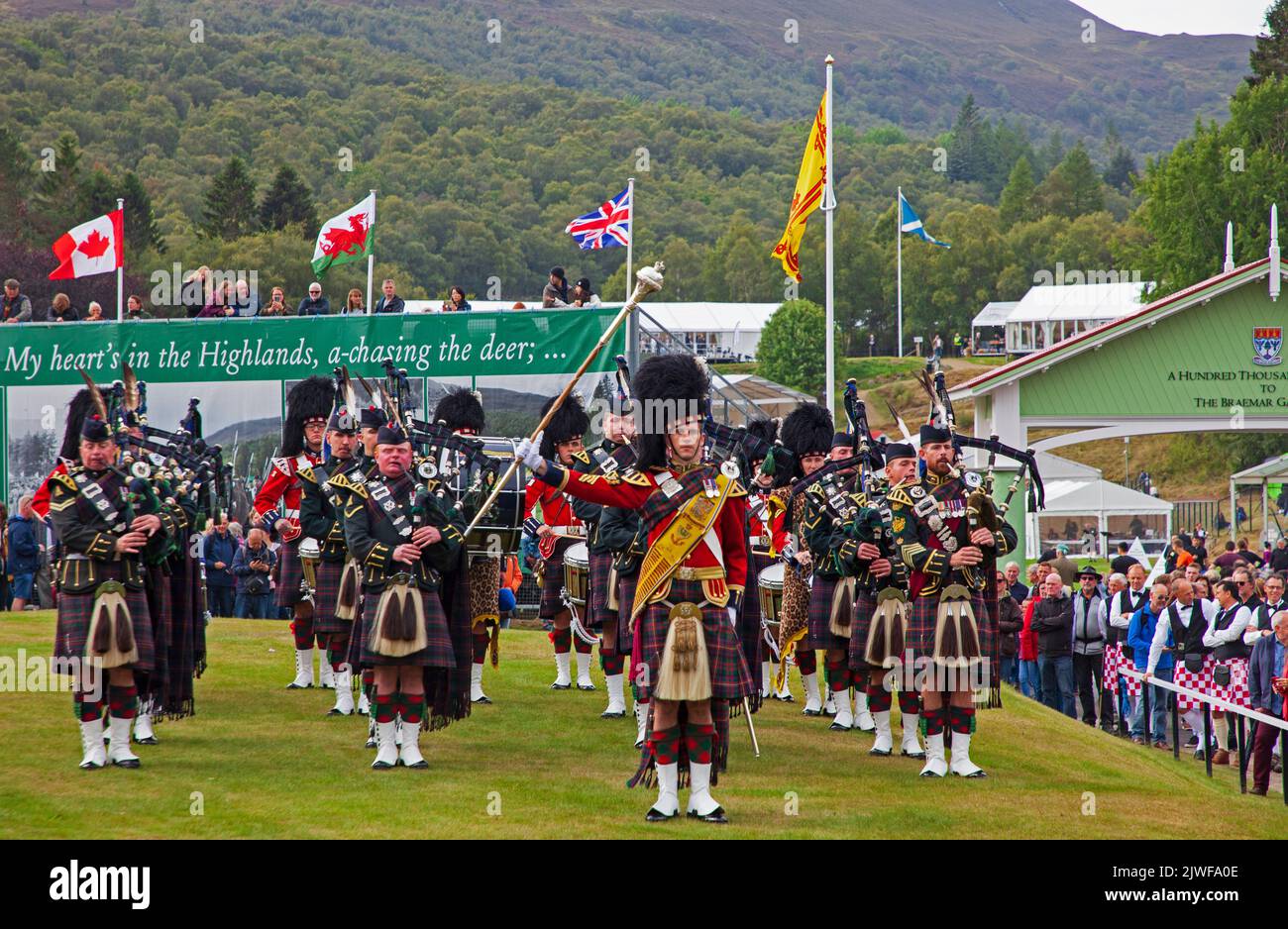 Braemar Royal Highland Gathering 2022. 3rd September 2022. Braemar ...