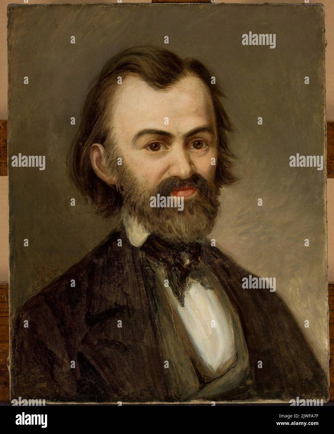 Portrait of Cieszkowski. Krasińska, Elżbieta (1820-1876), painter Stock ...