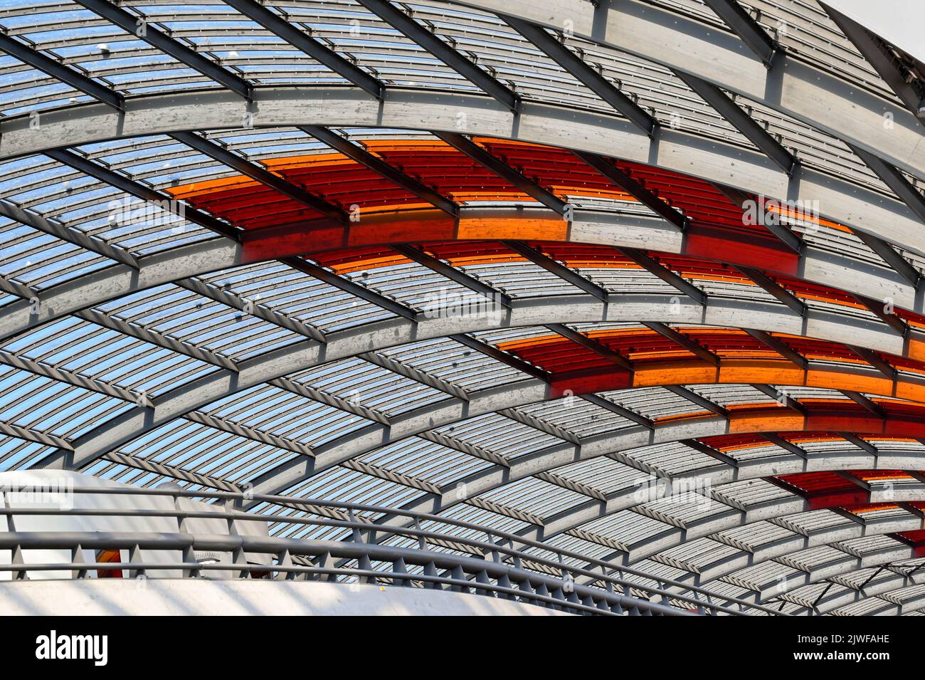 Curved roof design hi-res stock photography and images - Alamy