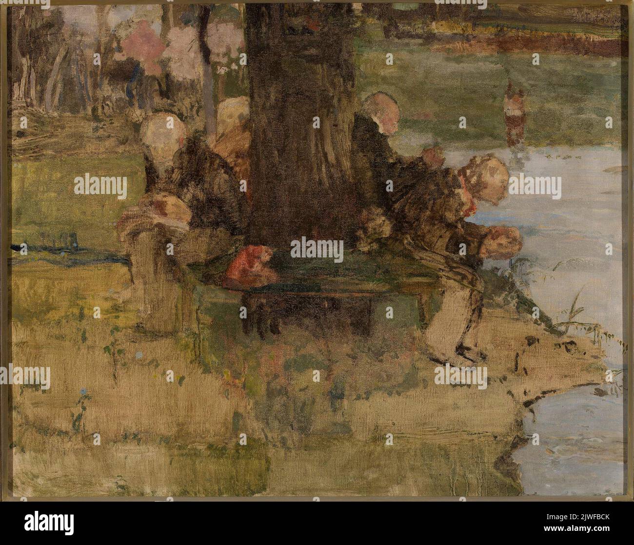 Vegetation. Wojtkiewicz, Witold (1879-1909), painter Stock Photo - Alamy