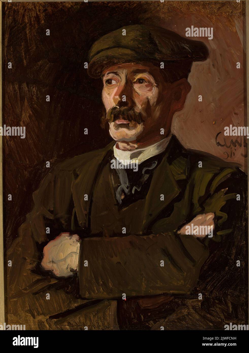Worker. Lentz, Stanisław (1861-1920), painter Stock Photo - Alamy