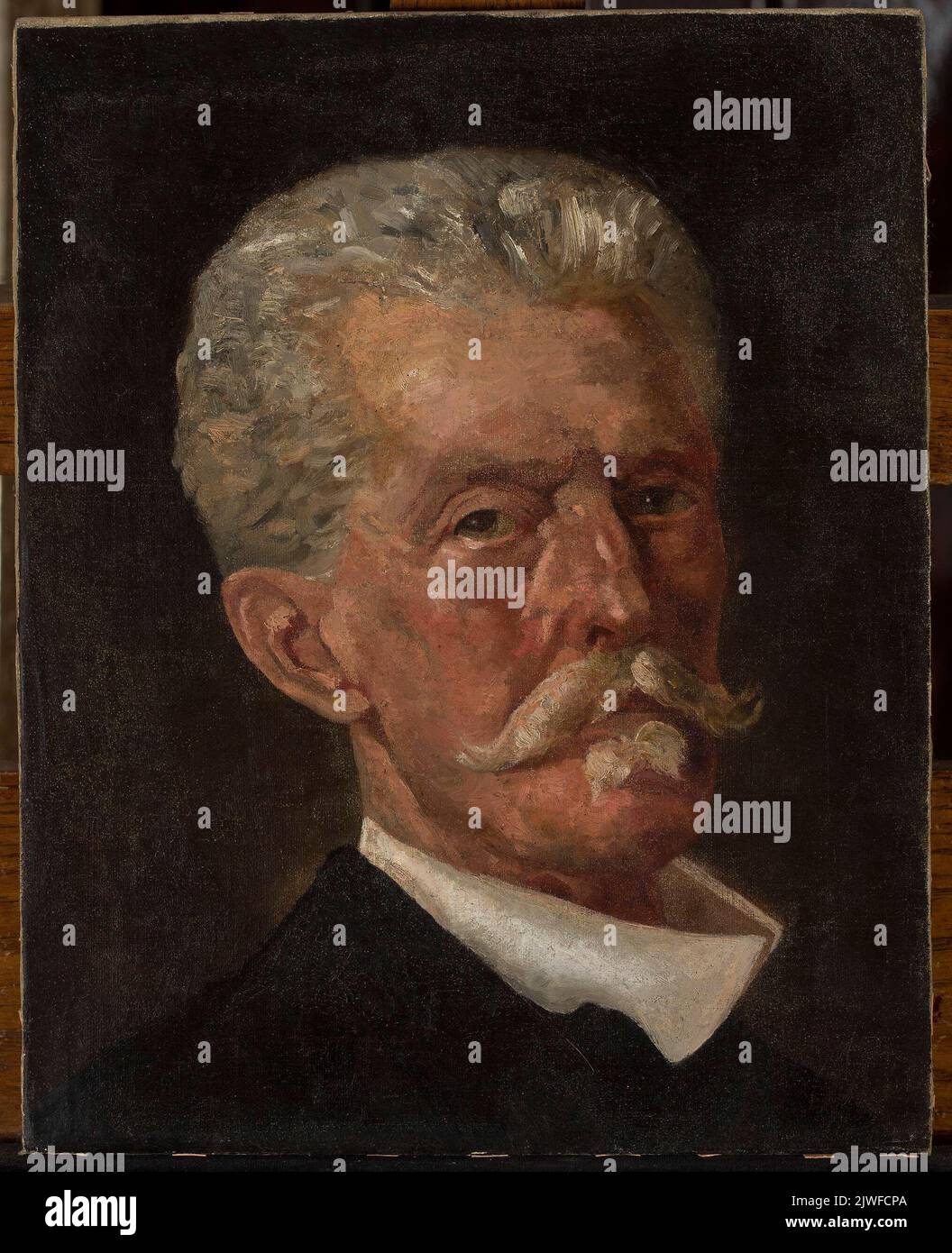 Head of a man. Malczewski, Jacek (1854-1929), painter Stock Photo - Alamy