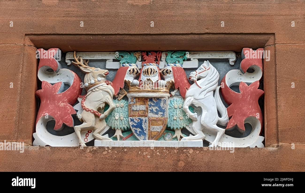 House of stuart coat of arms hi-res stock photography and images - Alamy