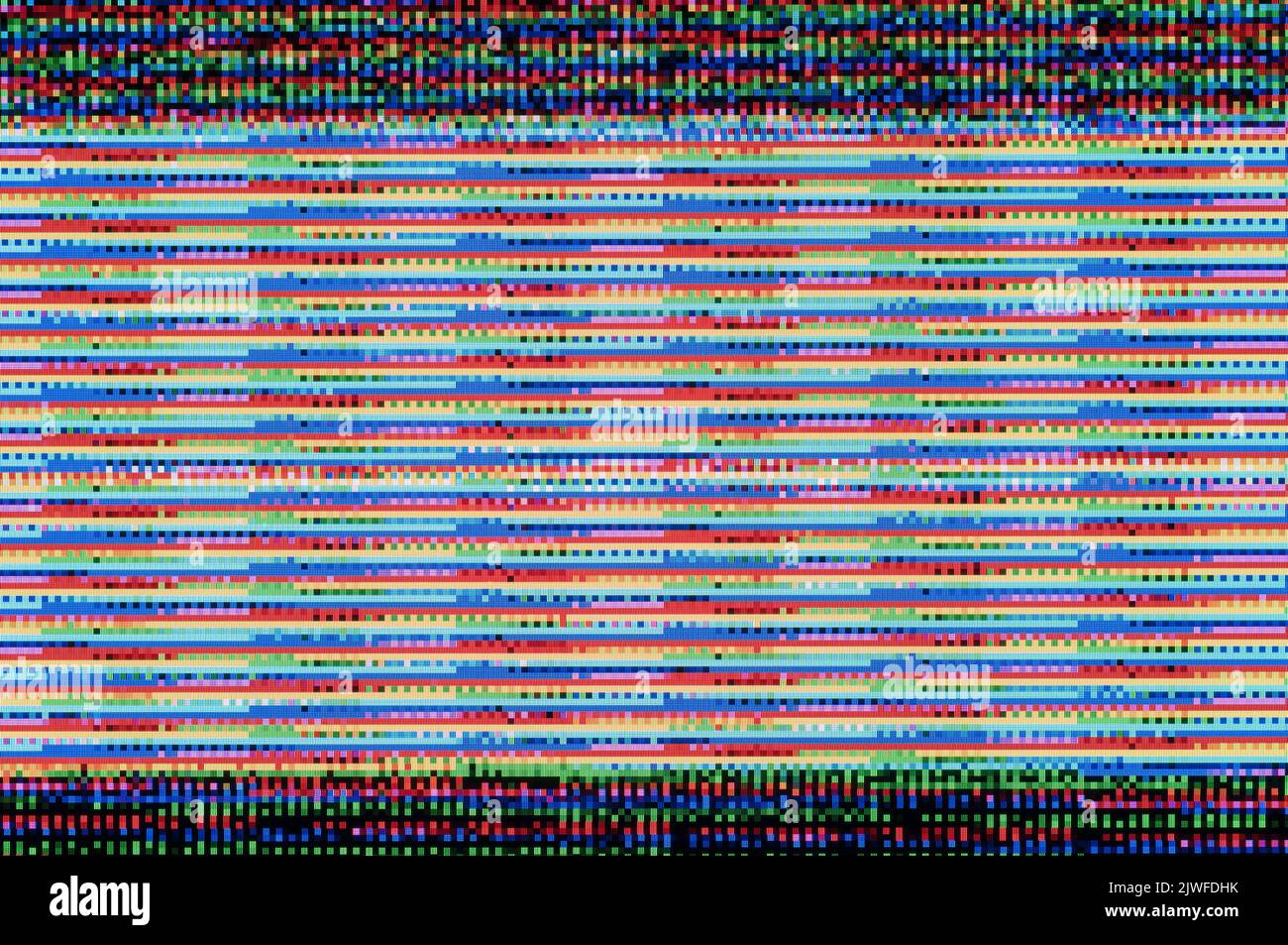 Abstract background, pattern of a digital glitch Stock Photo - Alamy
