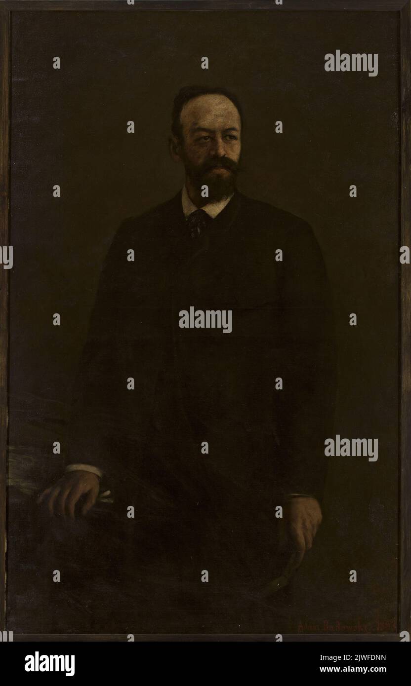 Portrait of Władysław Kronenberg (1848–1892). Badowski, Adam (1857-1903 ...