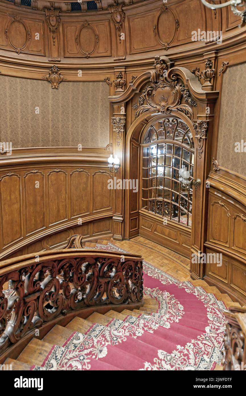Beautiful lobby interior staircase in hi-res stock photography and ...