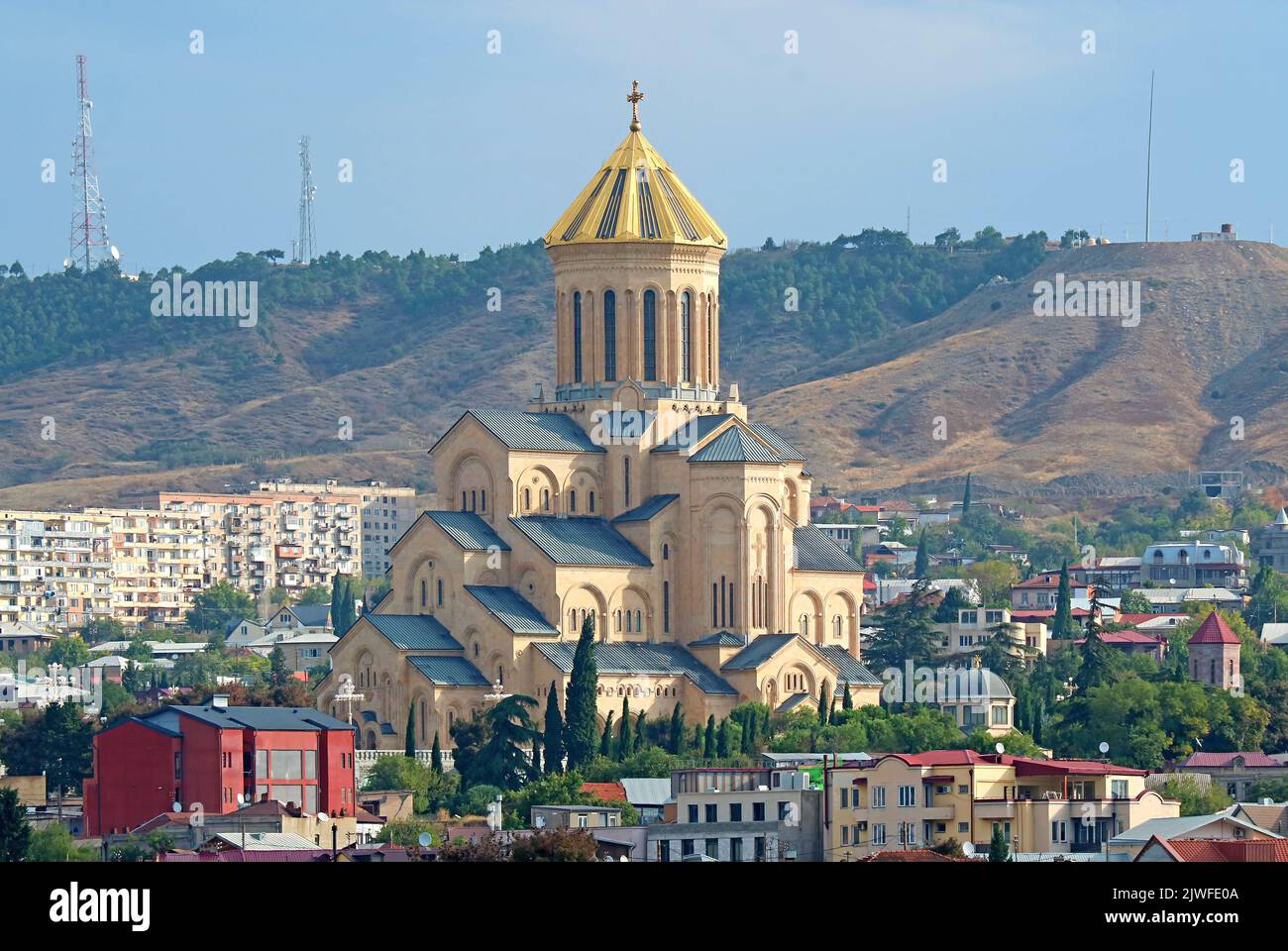 The Holy Trinity Cathedral of Tbilisi or Sameba, One of the Outstanding ...