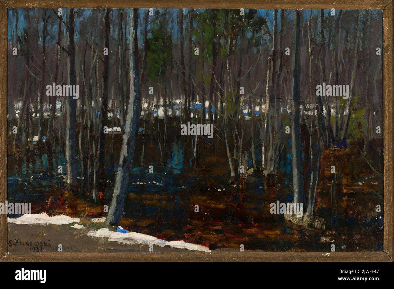 Spring thaw painting hi-res stock photography and images - Alamy