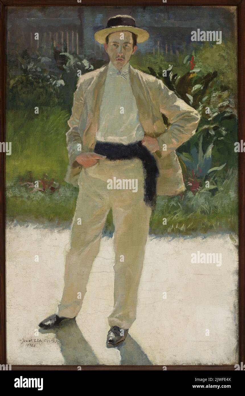 Portrait of Stanisław Czajkowski, painter, artist’s brother. Czajkowski ...