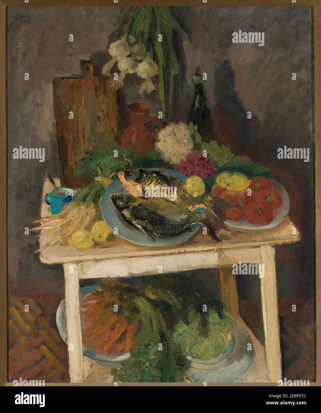 Still life. Pautsch, Fryderyk (1877-1950), painter Stock Photo - Alamy