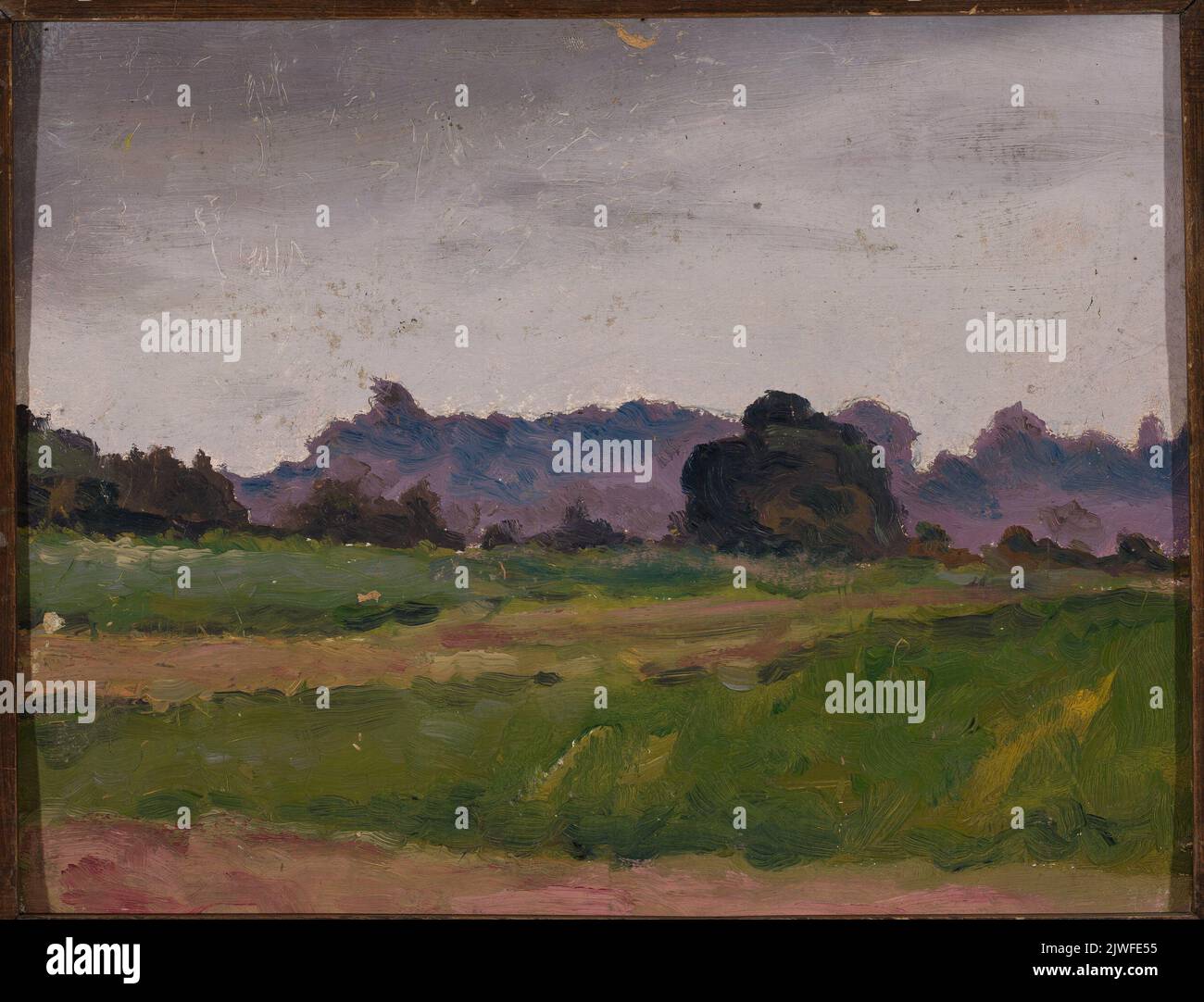 Landscape. Modzelewski, Stefan (1889-1947), painter Stock Photo - Alamy