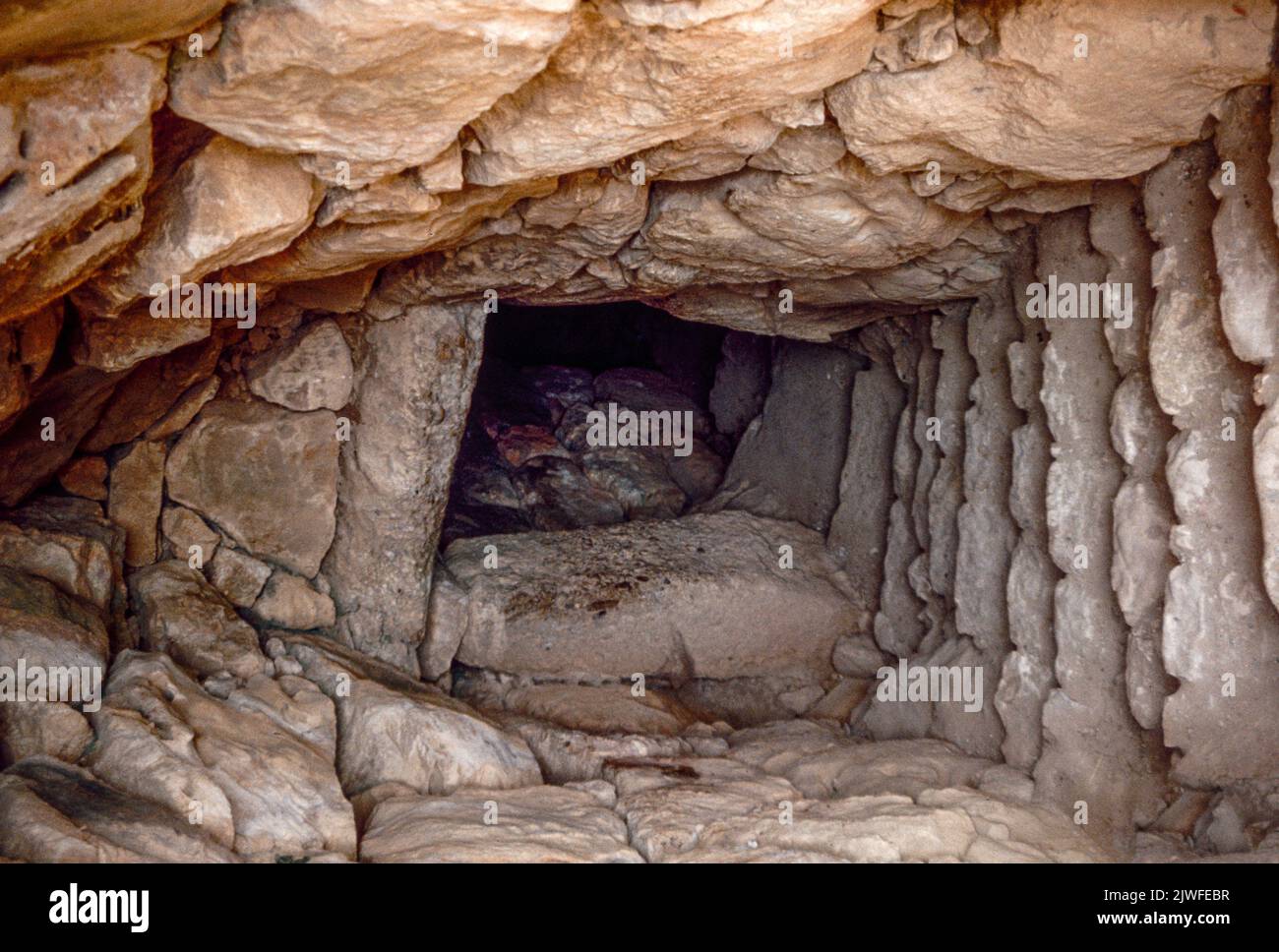 Cistern at Mycenae (Mykenai) - an archaeological site near Mykines in ...