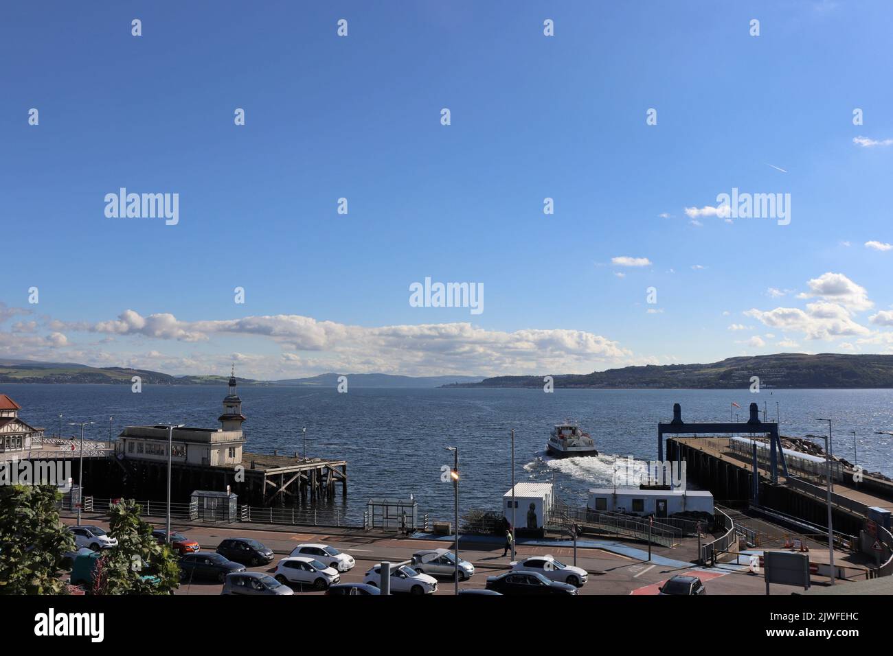 Dunoon pier, Scotland Stock Photo - Alamy