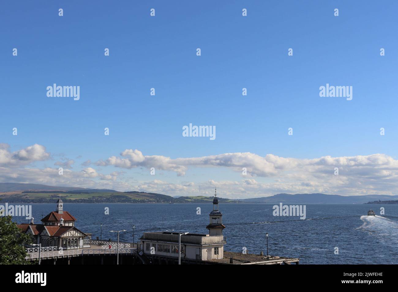 Dunoon pier, Scotland Stock Photo - Alamy