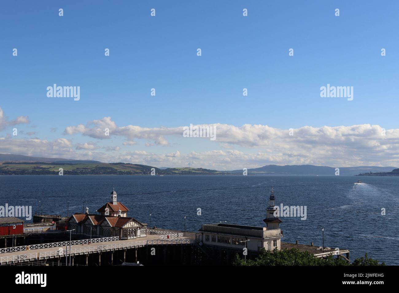 Dunoon pier, Scotland Stock Photo - Alamy