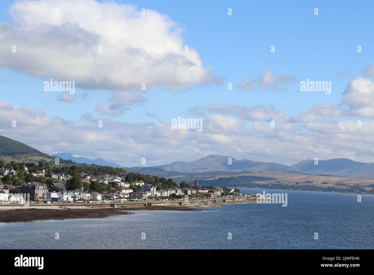 Ferry trip to Dunoon, Scotland Stock Photo - Alamy