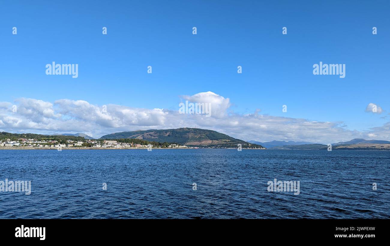 Dunoon pier building scotland hi-res stock photography and images - Alamy