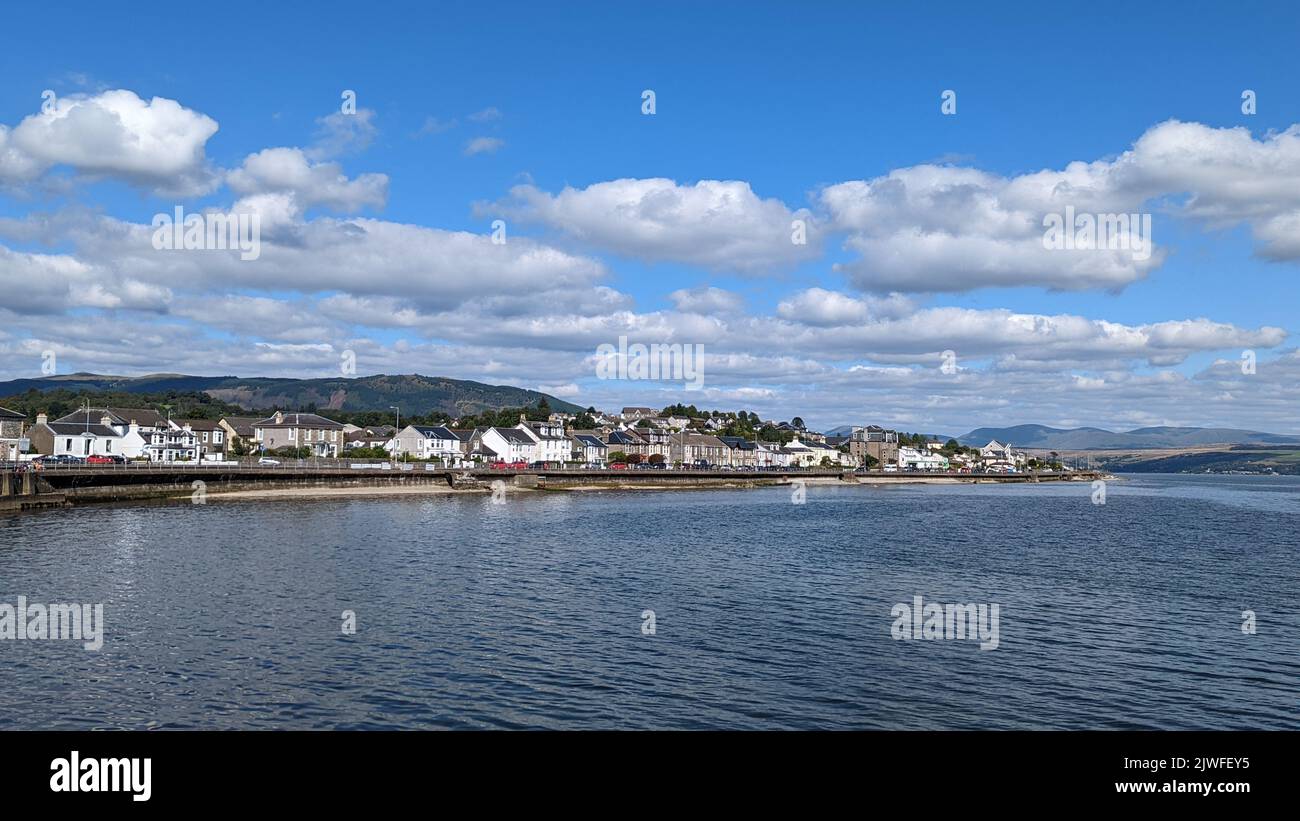 Ferry trip to Dunoon, Scotland Stock Photo - Alamy