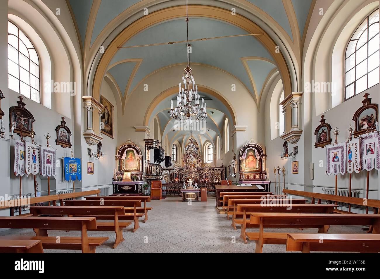 Interior of the Our Lady of Perpetual Help Ukrainian Greek Catholic ...
