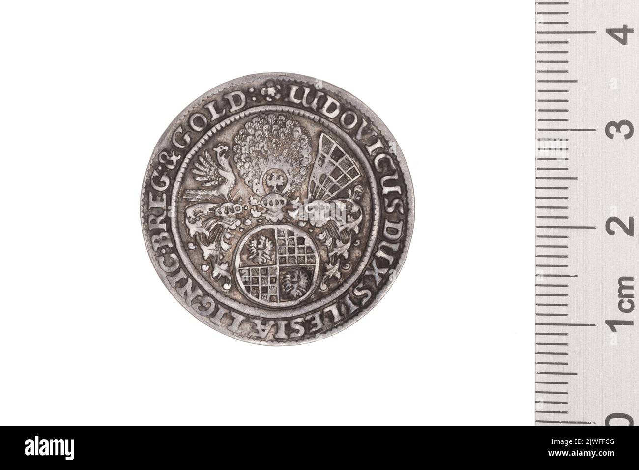1/8 thaler made on the occasion of the death of Louis IV, Duke of ...