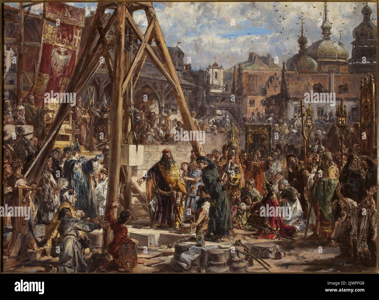 Retaking of Rus. Wealth and Education, 1366 AD, from the series ...