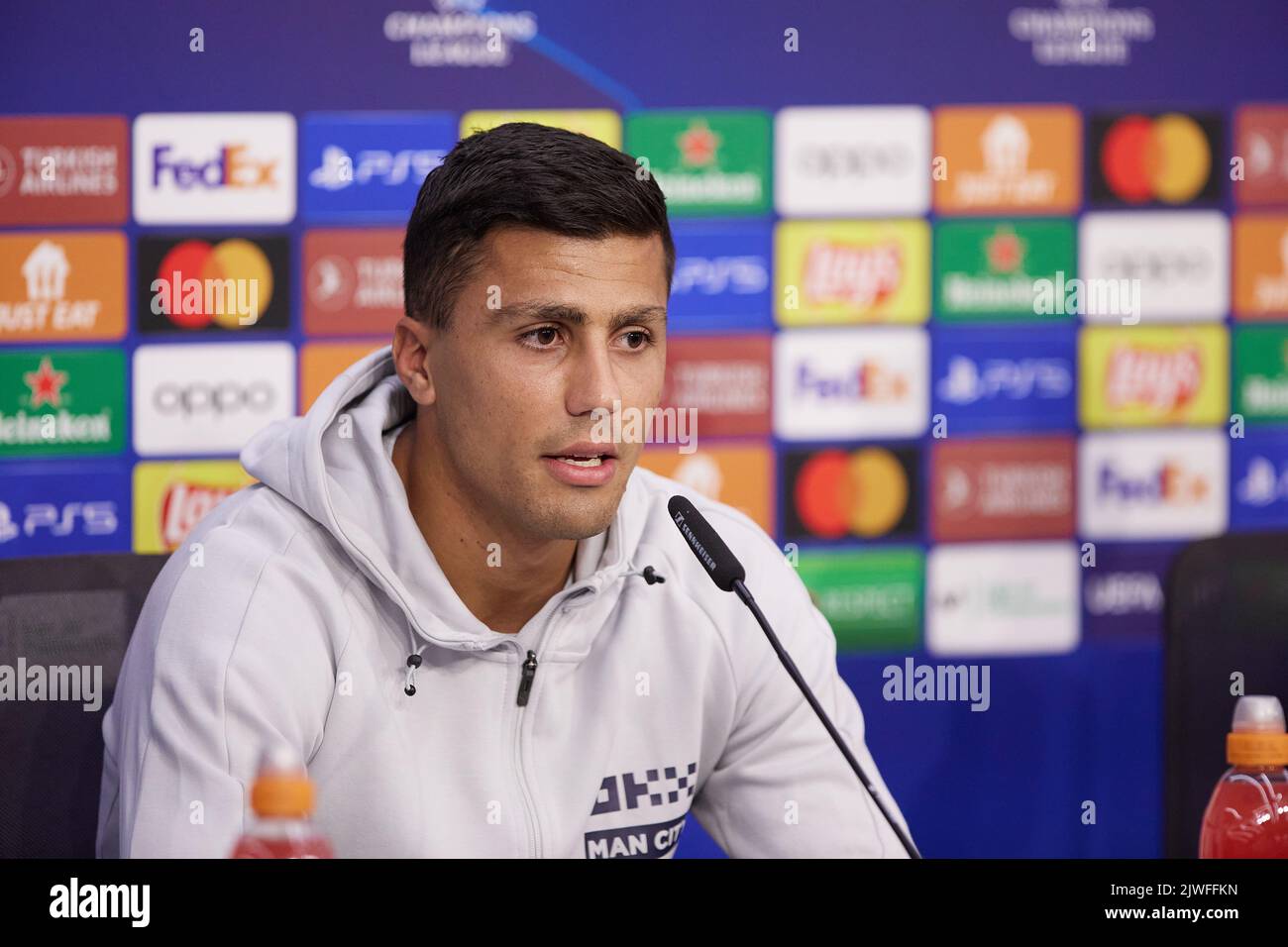 Seville, Spain. 05th Sep, 2022. Rodri of Manchester City seen during a ...