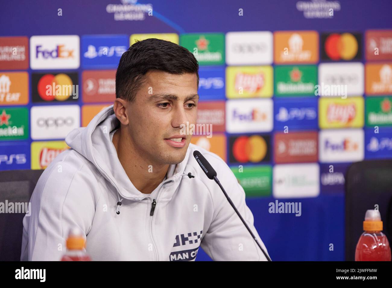 Seville, Spain. 05th Sep, 2022. Rodri of Manchester City seen during a ...