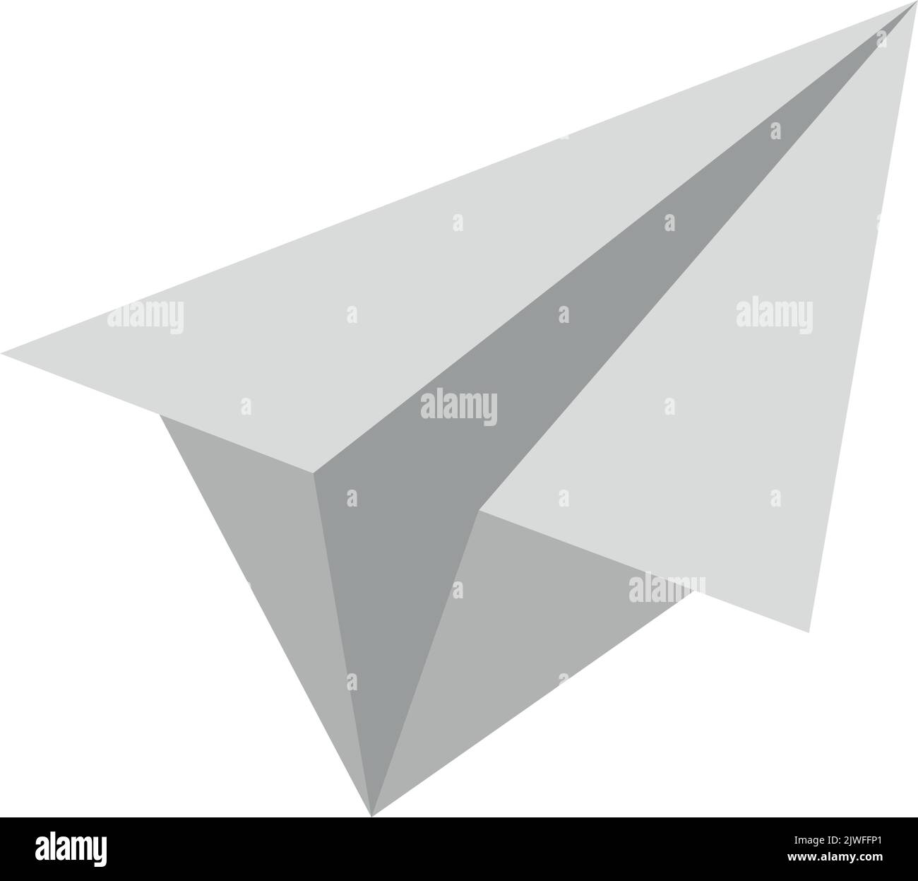 creative paper plane Stock Vector Image & Art - Alamy