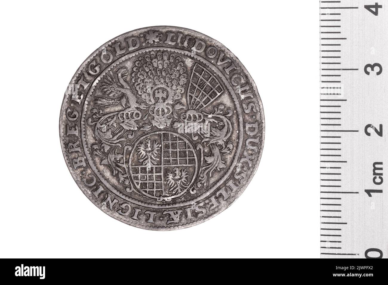 1 thaler made on the occasion of the death of Louis IV, Duke of Legnica ...