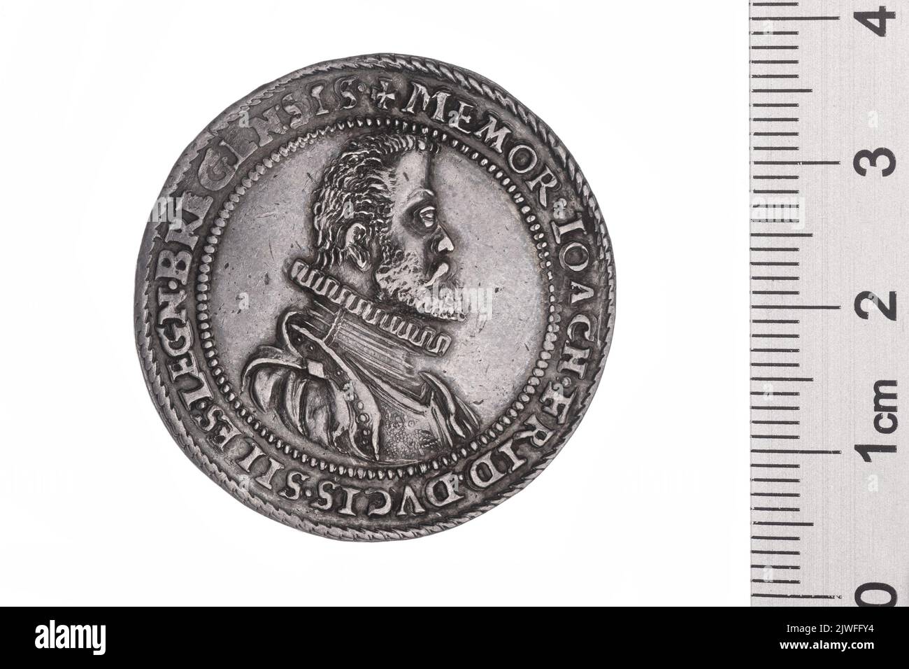 1 thaler made on the occasion of the death of Joachim Frederick, Duke ...