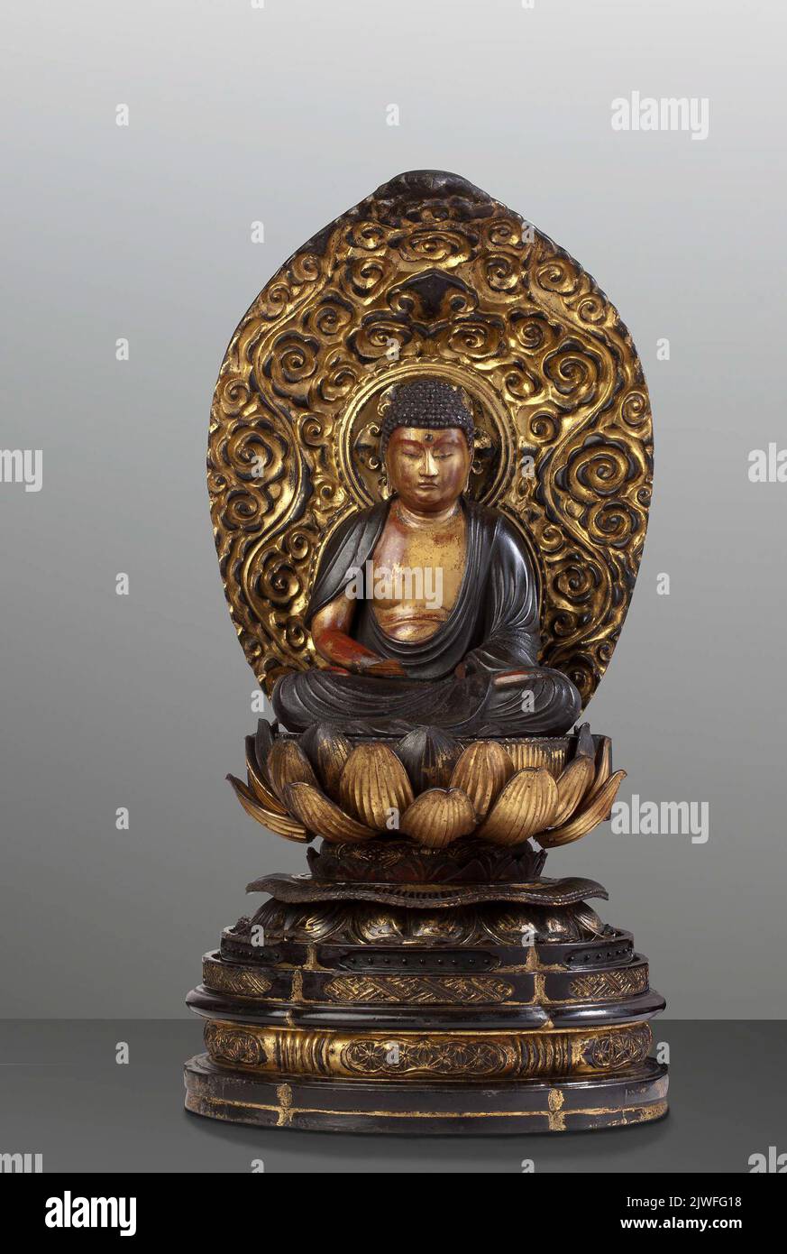 Amida, the Buddha of Infinite Light (Amida nyorai). unknown, author ...