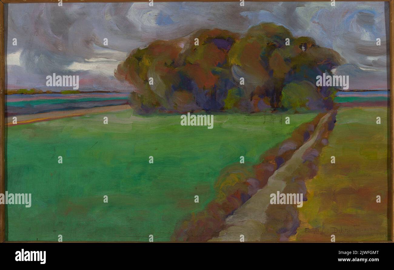 Landscape. Dąbrowa-Dąbrowski, Eugeniusz Ludwik (1870-1941), painter ...