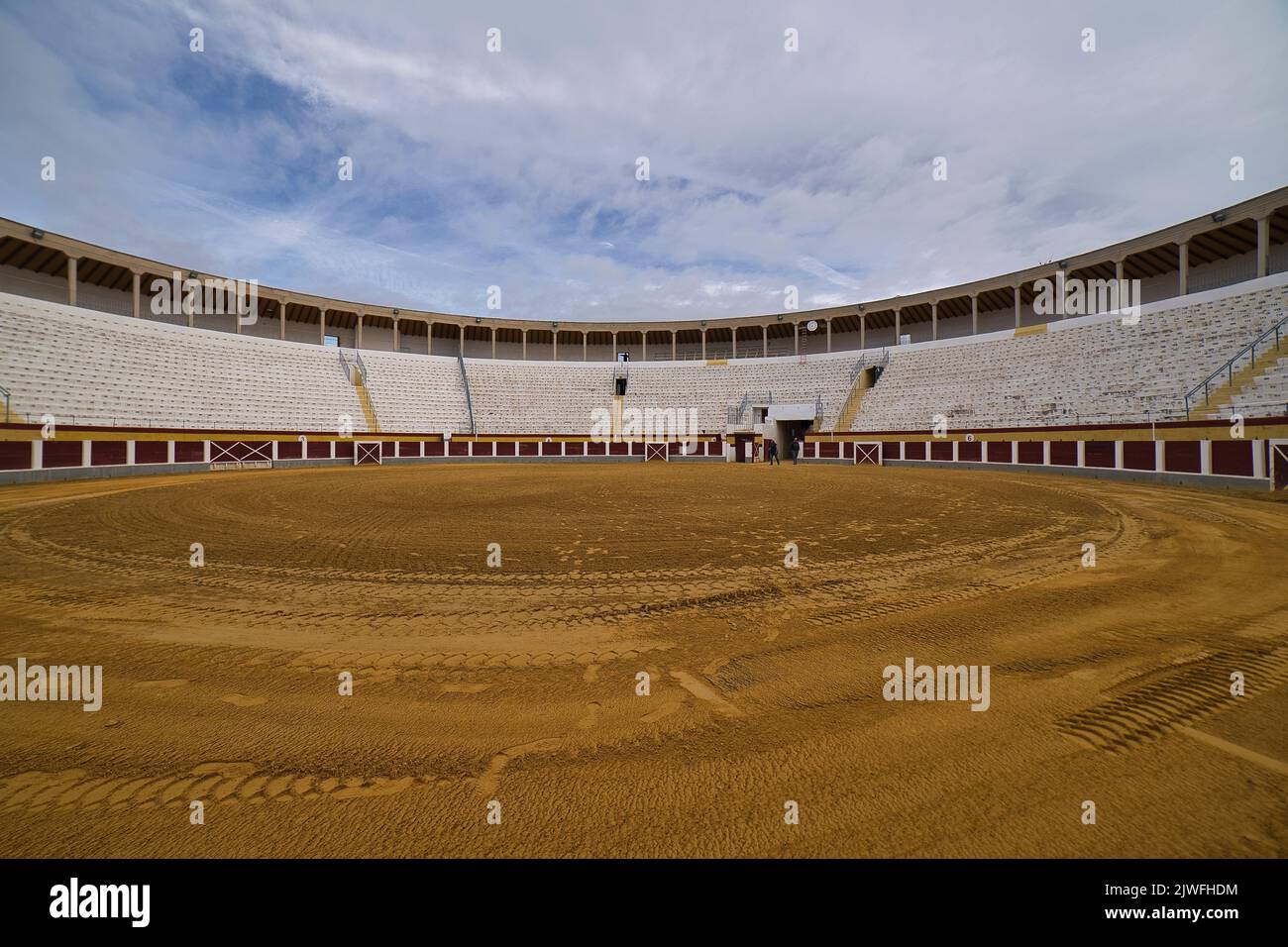 The bull stadium in Cehegin, Murcia Stock Photo - Alamy