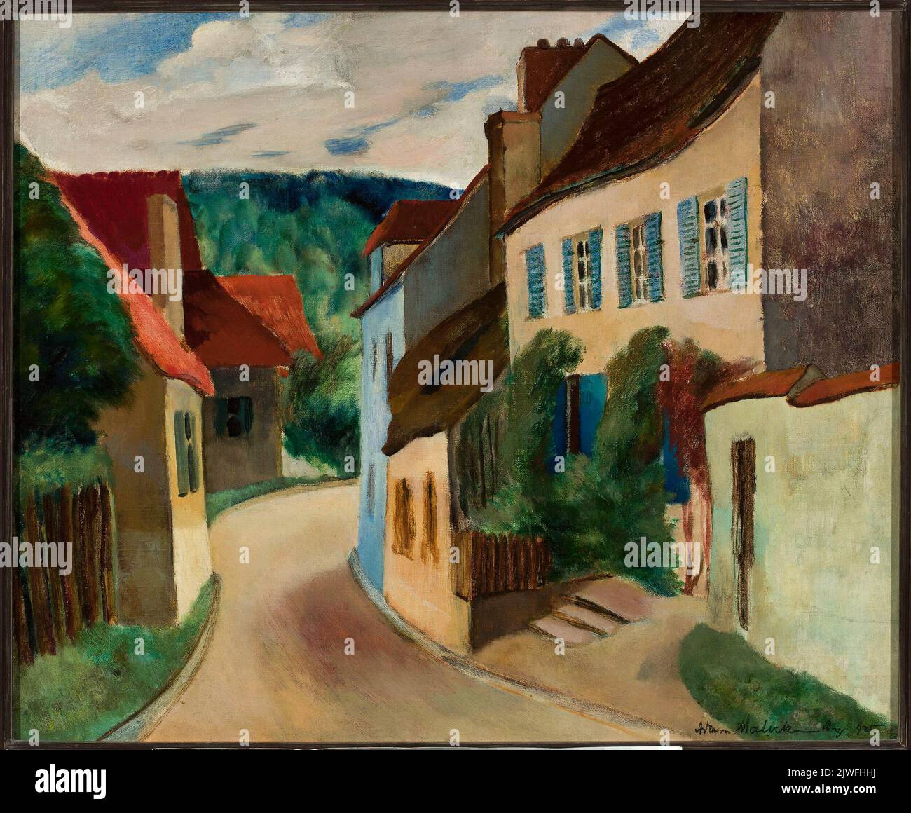 Paris – landscape. Malicki, Adam (1896-1949), painter Stock Photo - Alamy
