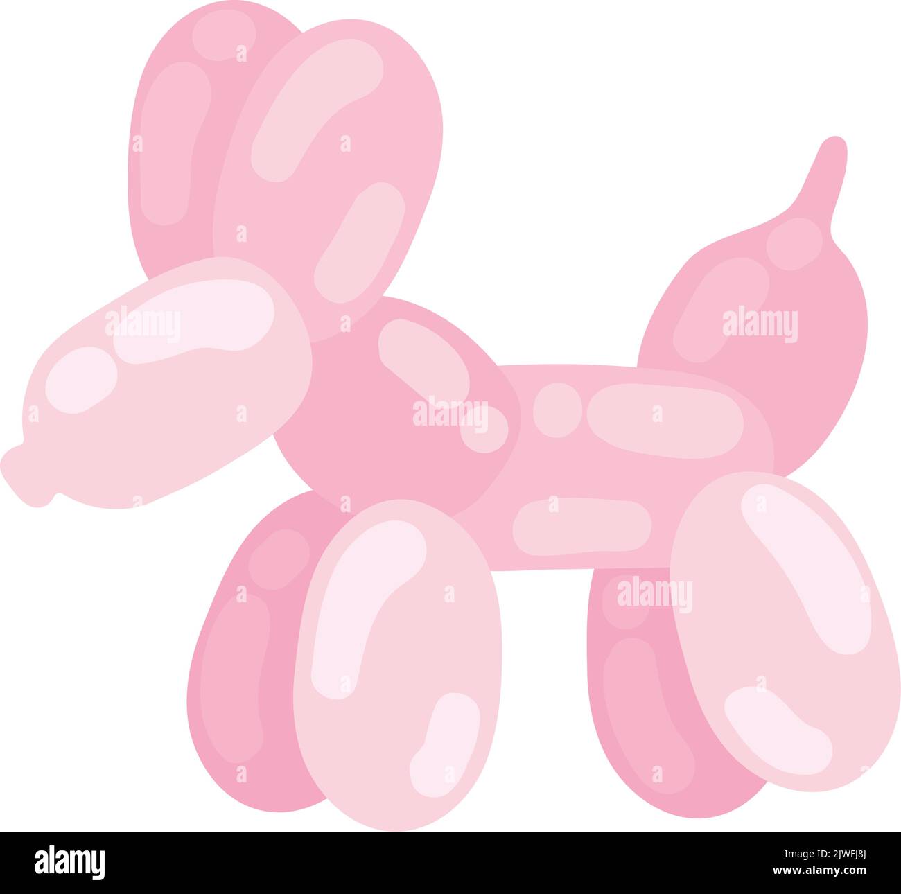 birthday balloon animal Stock Vector Image & Art - Alamy