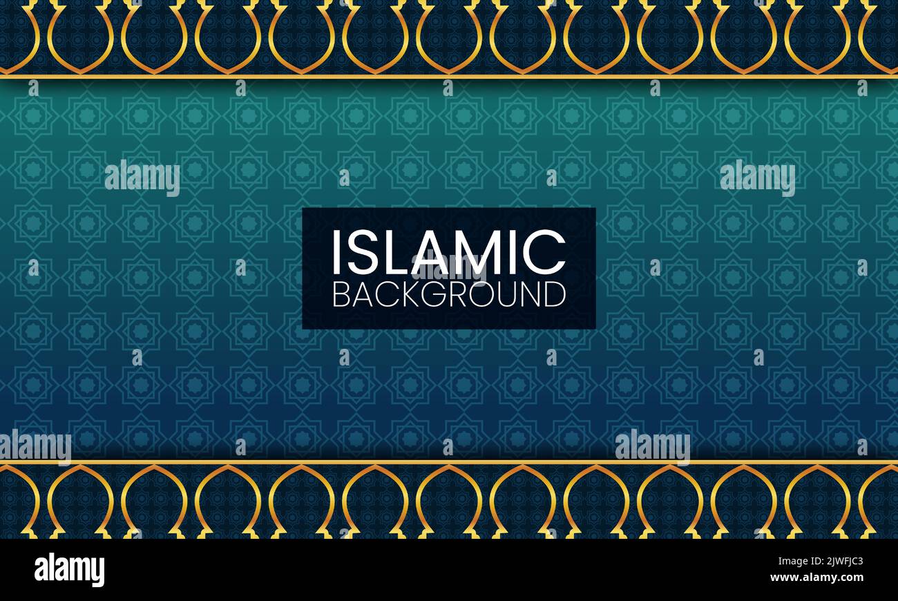 A vector illustration of an Islamic background Stock Vector Image & Art ...