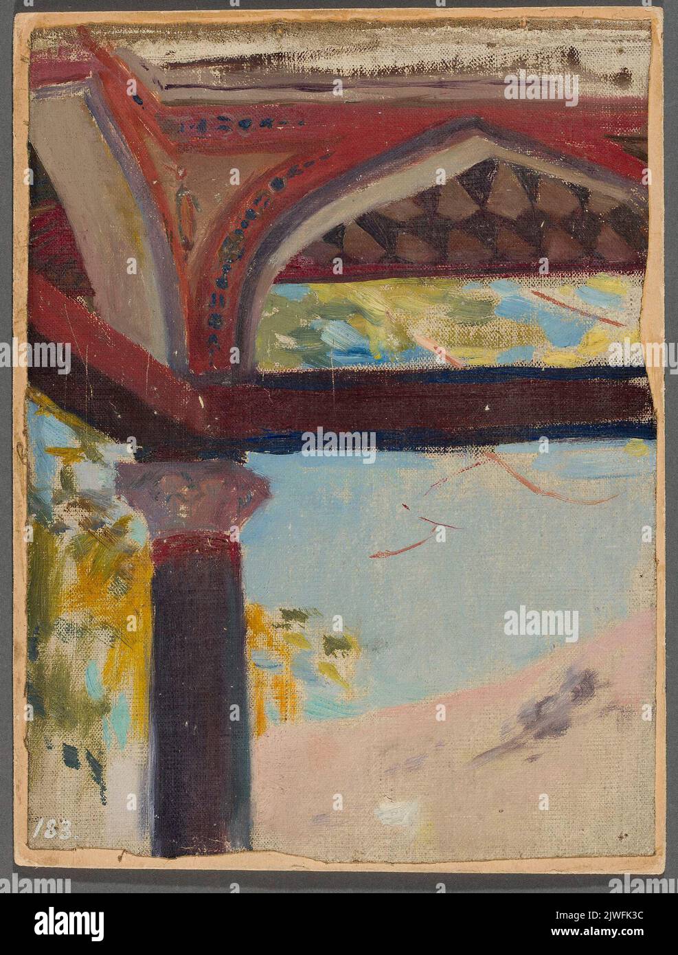 Fragment of summer house of Maria Potocka in Bakhchisaray. From the ...