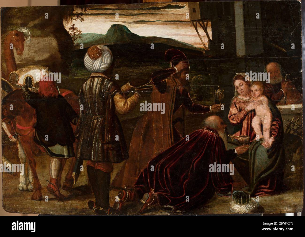 Adoration of the three king hi-res stock photography and images - Alamy