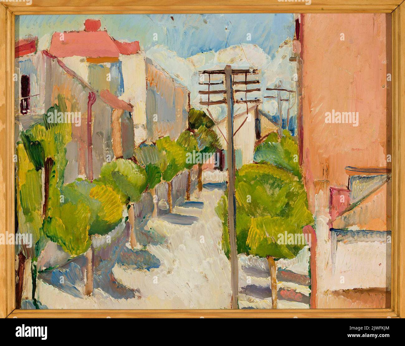 Landscape. Waliszewski, Zygmunt (1897-1936), painter Stock Photo - Alamy