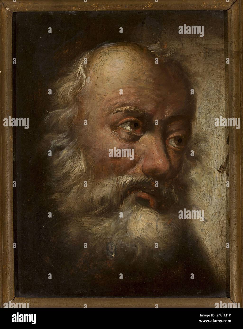 Head of St Peter the Apostle. unknown, painter Stock Photo - Alamy