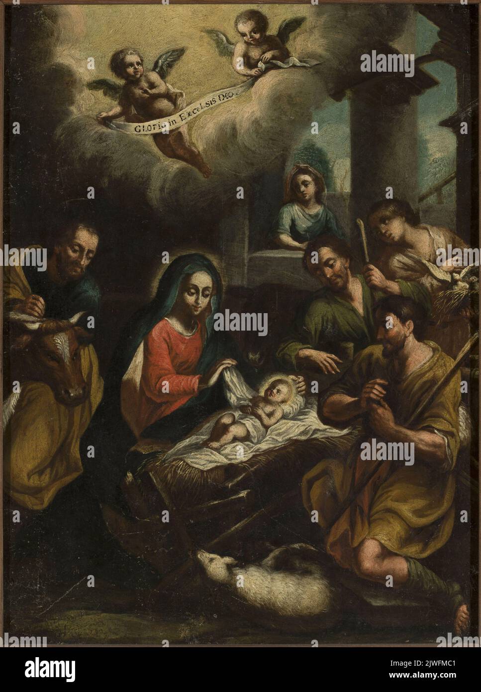 Adoration of the shepherds iconography hi-res stock photography and images - Alamy