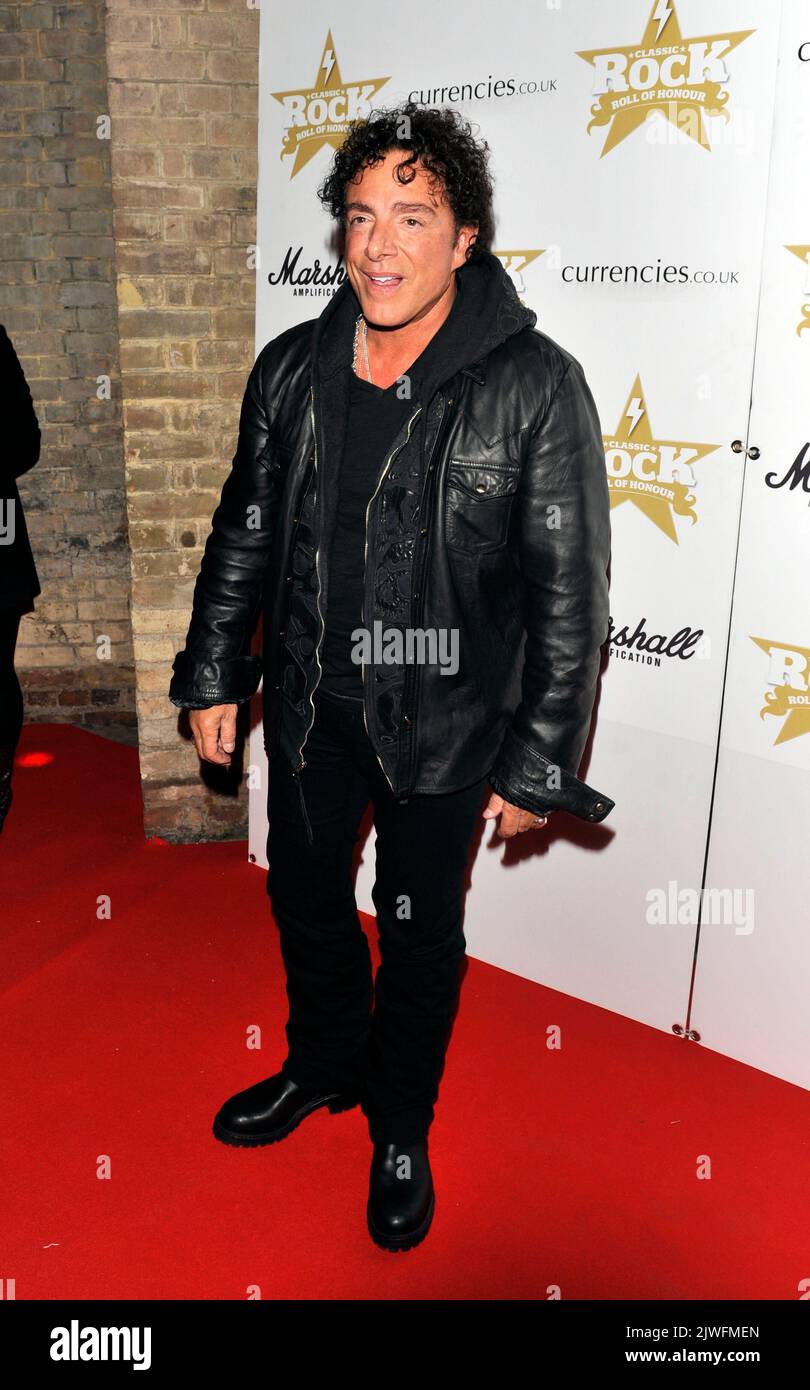 Neil Schon at the Classic Rock Roll Of Honour at the Roundhouse on ...
