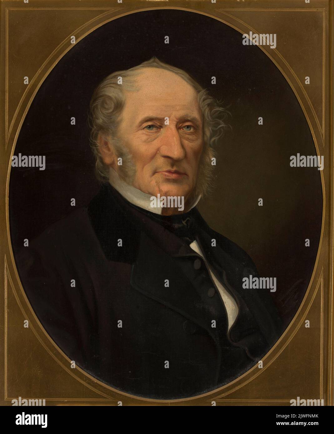 Portrait of Karol Lanckoroński (1848–1933). unknown, painter Stock ...