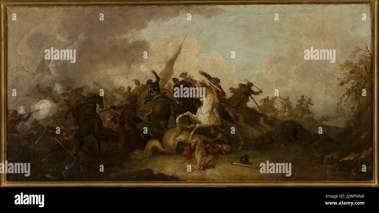 A battle scene. unknown, painter Stock Photo - Alamy