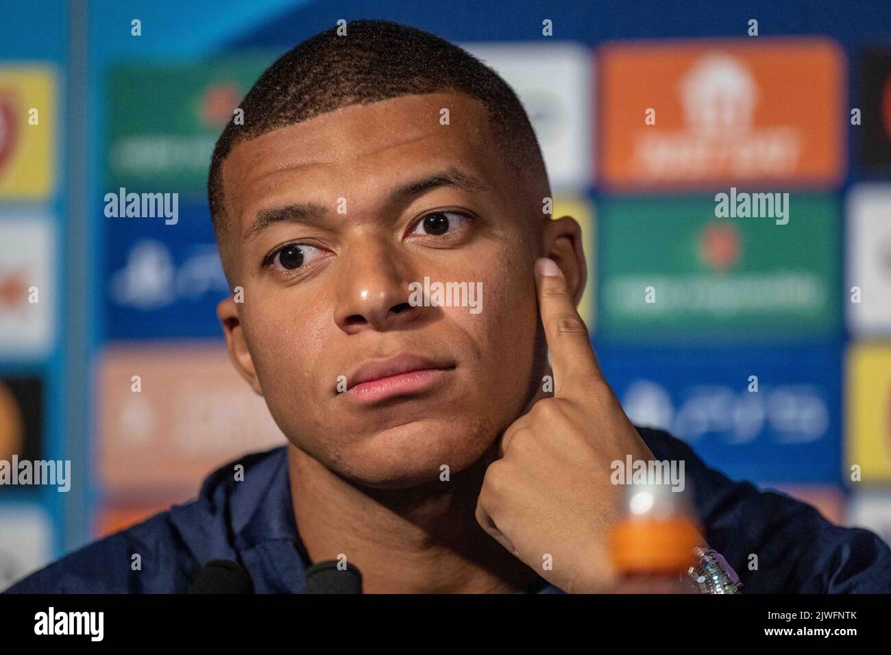 Paris, France. 05th Sep, 2022. PARIS, FRANCE - SEPTEMBER 05: Kylian ...