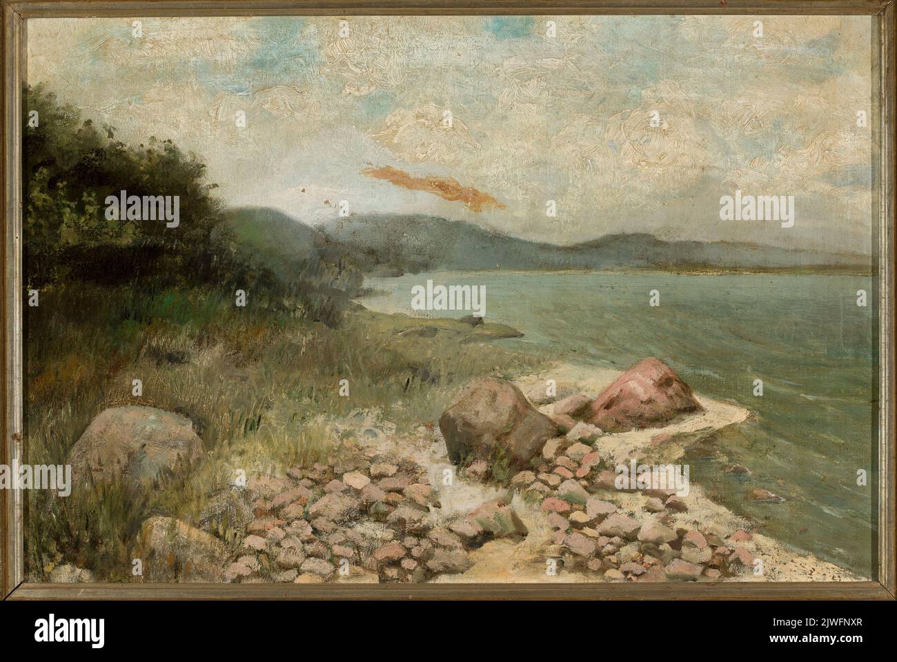 Sea coast. unknown, painter Stock Photo - Alamy