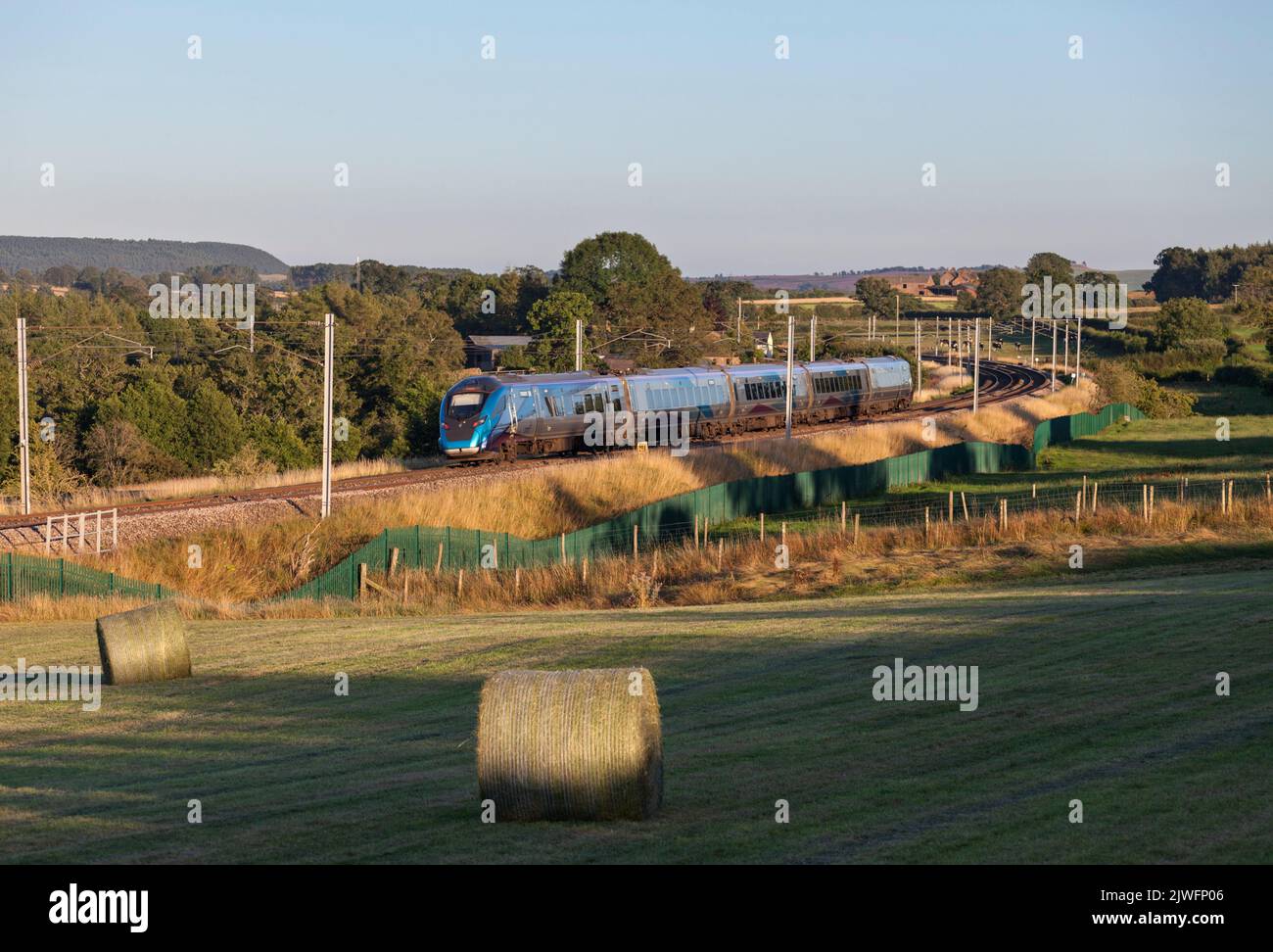 First Transpennine Express CAF class 397 on the west coast mainline ...