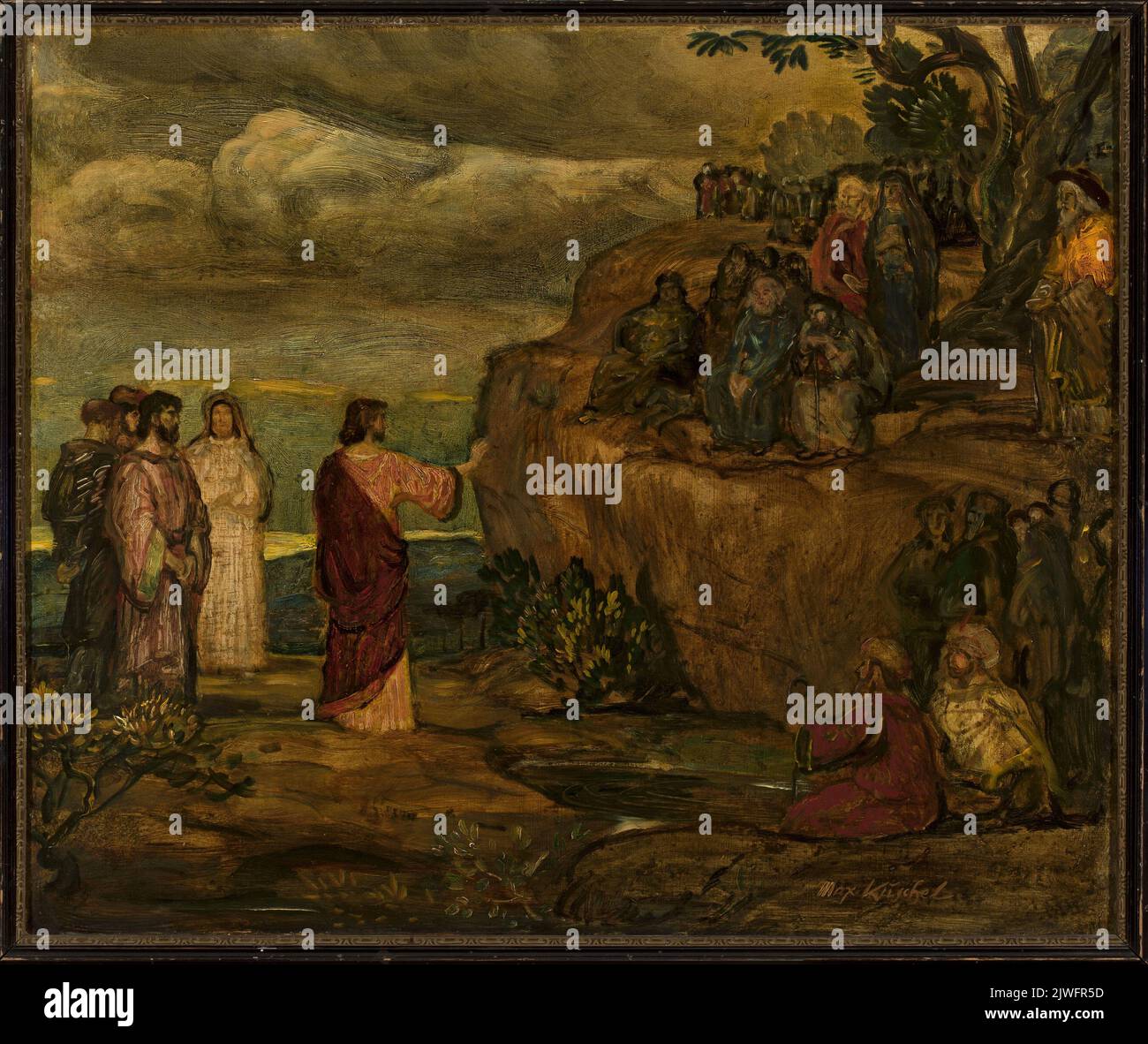 Sermon on the mount. Kuschel, Robert Otto Maximilian (1862-1935 ...